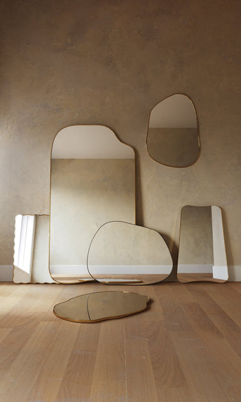 Silva Mirror | Organic Shaped Mirrors | Ethnik Living – ETHNIK LIVING