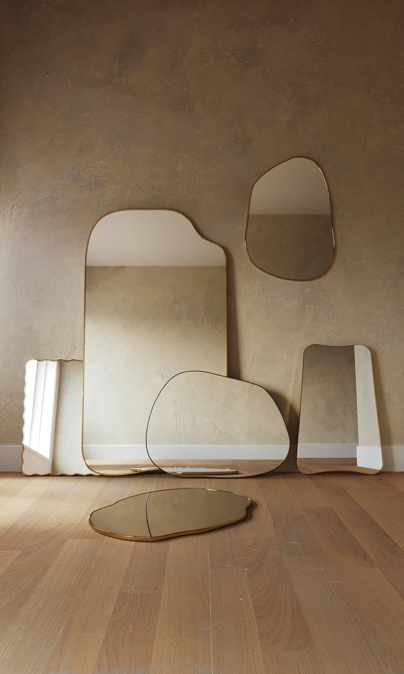 Silva Mirror | Organic Shaped Mirrors | Ethnik Living – ETHNIK LIVING