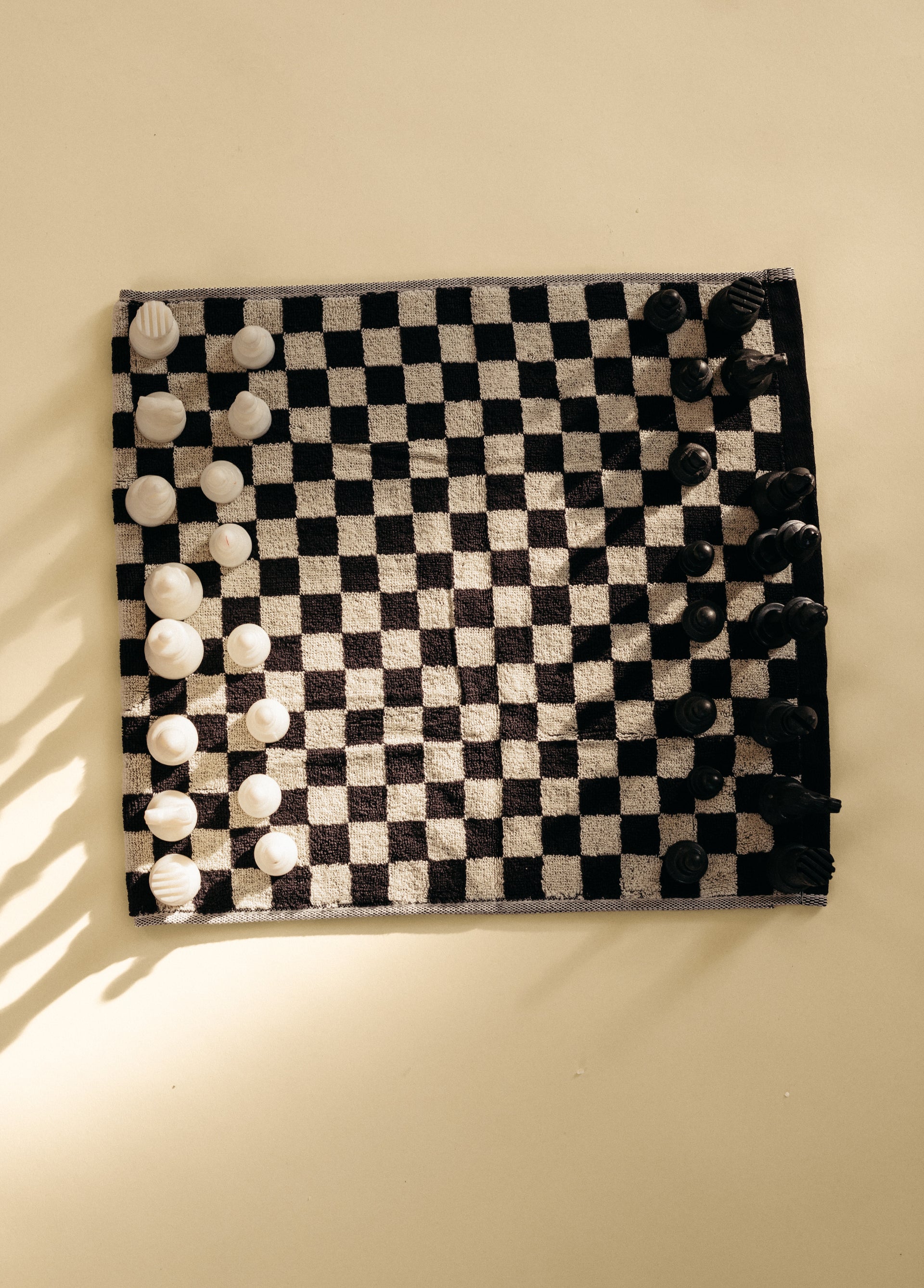 Checkered Towel - Cotton – ETHNIK LIVING