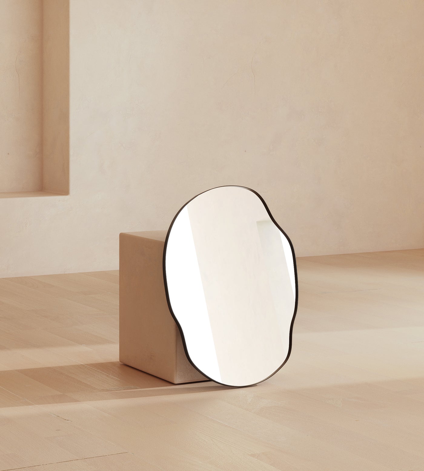Silva Mirror | Organic Shaped Mirrors | Ethnik Living – ETHNIK LIVING