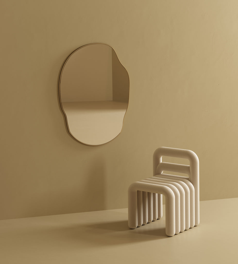 Silva Mirror | Organic Shaped Mirrors | Ethnik Living – ETHNIK LIVING