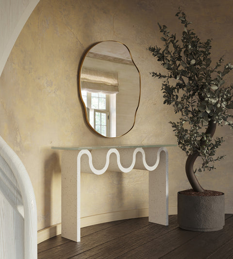 Silva Mirror | Organic Shaped Mirrors | Ethnik Living – ETHNIK LIVING