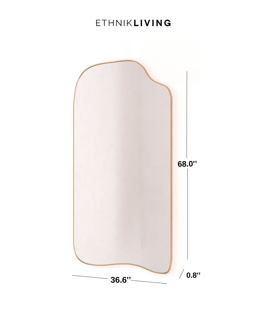 Brody Full Length Mirror | Lean & Floor Mirrors | Ethnik Living ...