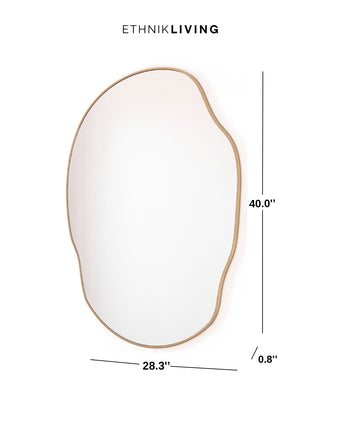Silva Mirror | Organic Shaped Mirrors | Ethnik Living – ETHNIK LIVING