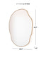 Silva Mirror | Organic Shaped Mirrors | Ethnik Living – ETHNIK LIVING