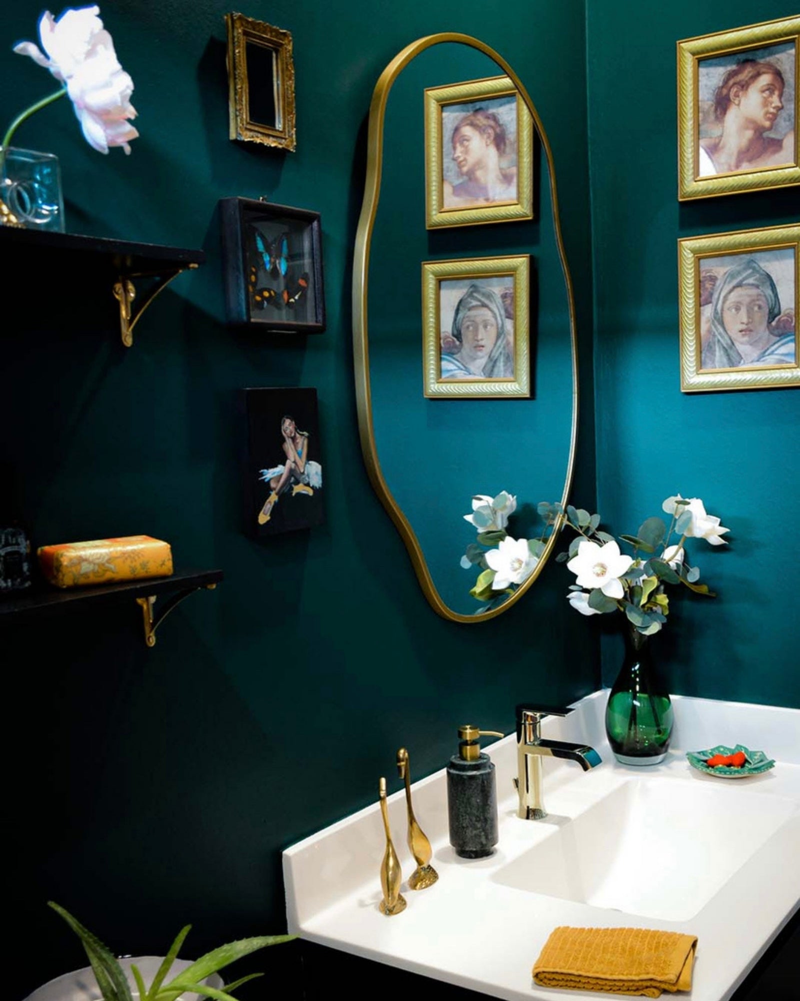 Silva Mirror | Organic Shaped Mirrors | Ethnik Living – ETHNIK LIVING