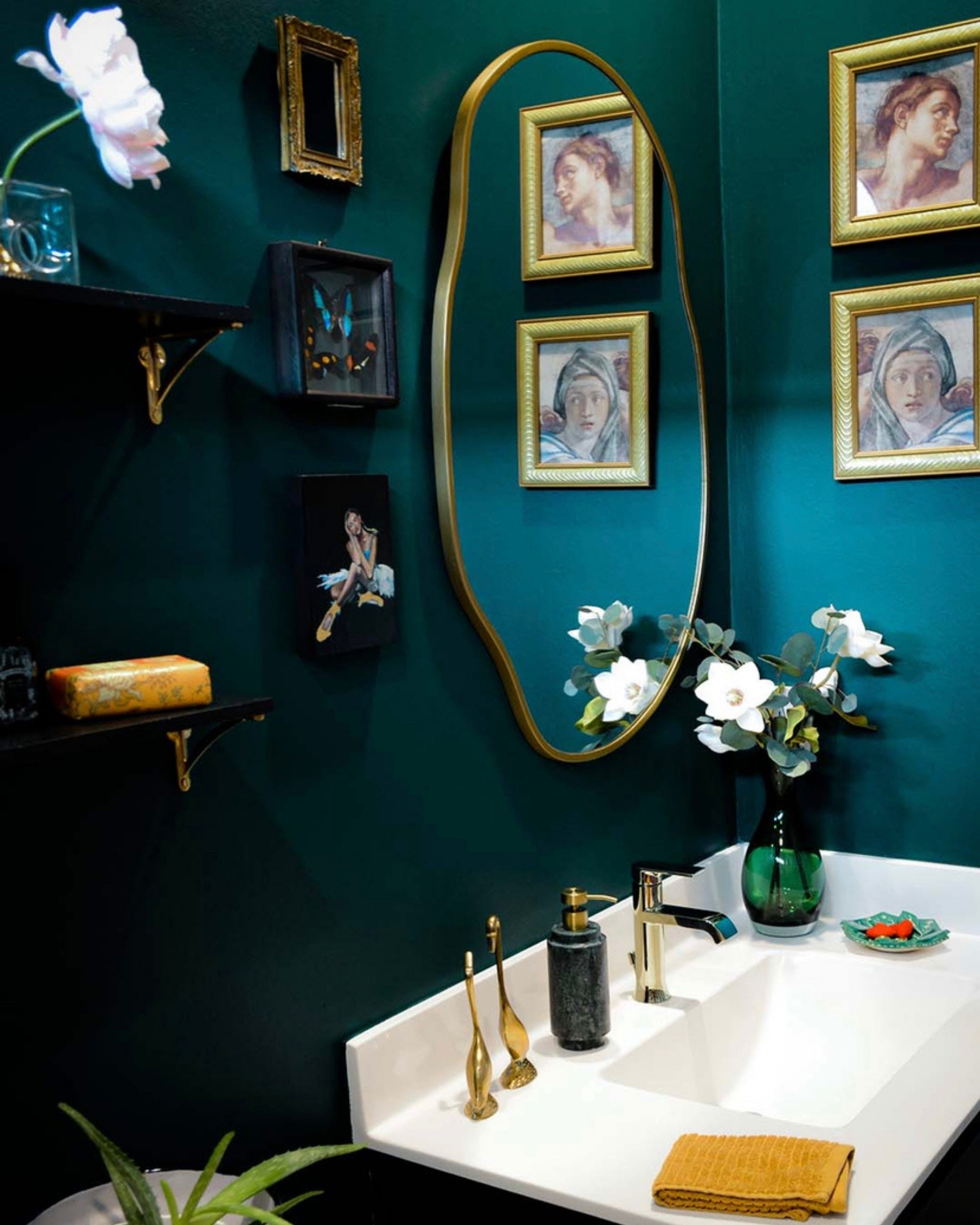 Silva Mirror | Organic Shaped Mirrors | Ethnik Living – ETHNIK LIVING